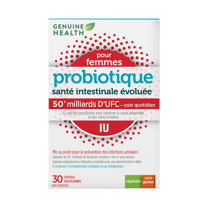 Genuine Health - Probiotic for Women UTI - Immune System Booster